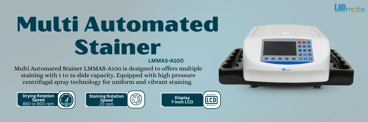Multi Automated Stainer LMMAS-A100 | Multi Stainer Manufacturer