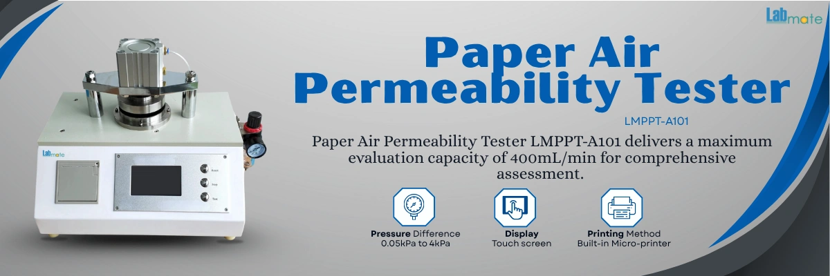 Paper Air Permeability Tester LMPPT-A101 | Paper Airflow Tester